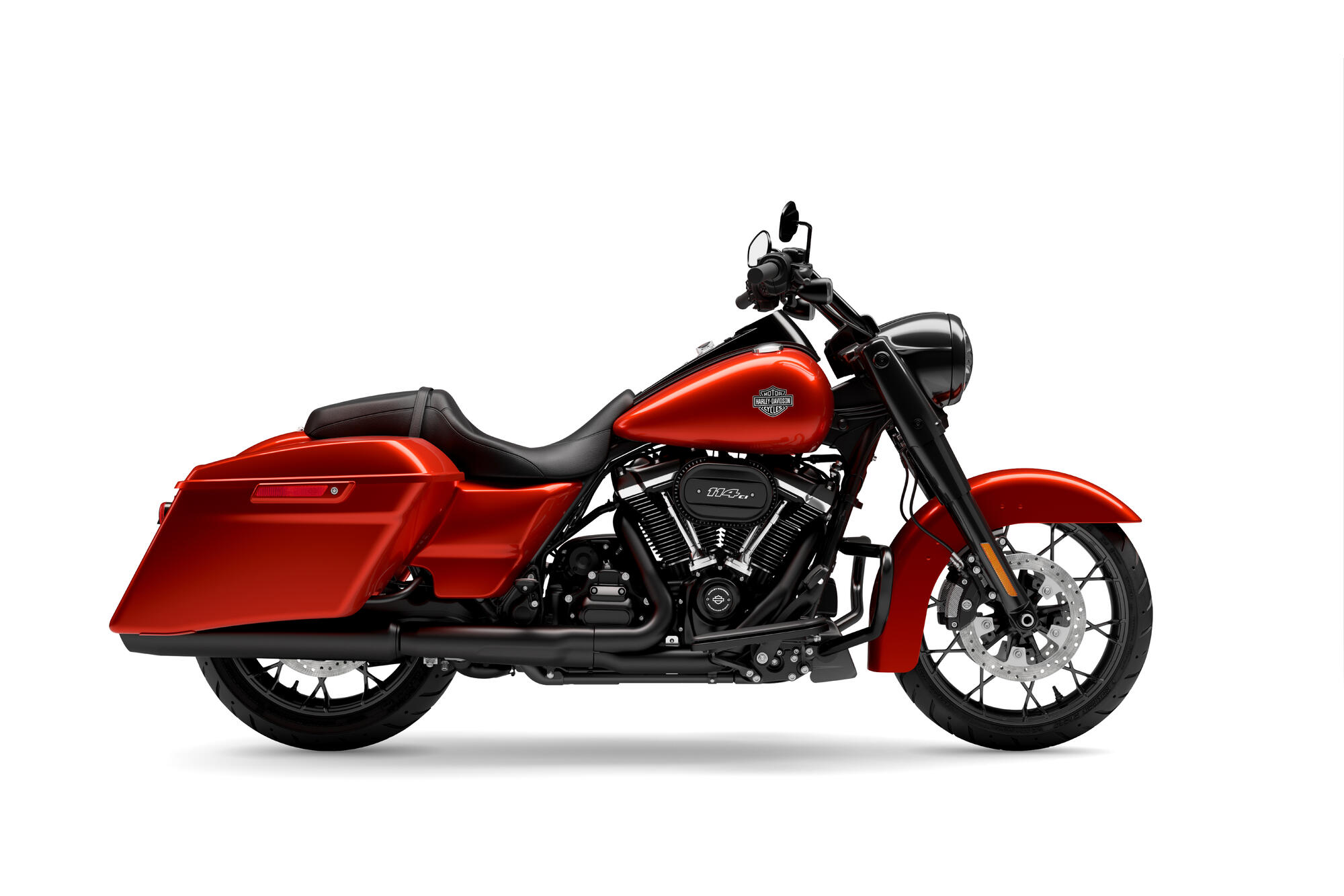 Harley Road King Accessories Harley Davidson Motorcycle Coated In
