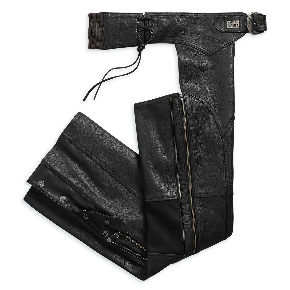 Harley-Davidson Deluxe II Women's Leather Chaps - 98046-19VW